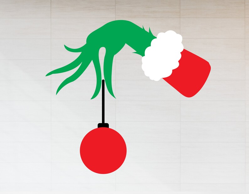 Grinch SVG Grinch Hand SVG The Grinch Hand Svg PNG Eps | Etsy