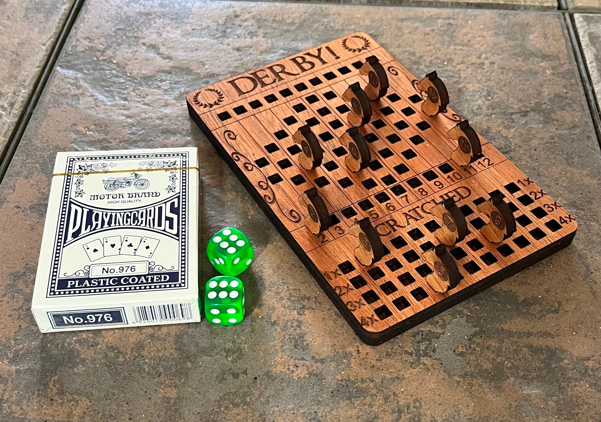 Derby! A Horse Racing Dice Game - Etsy
