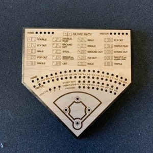 Home Run the Baseball Dice Game - Etsy