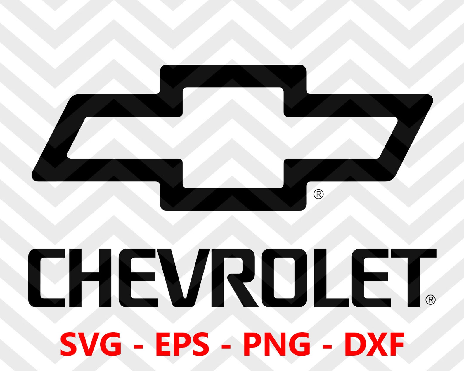 Chevrolet Logo SVG, Chevrolet Logo Svg Silhouette Cut Files, Vector ...