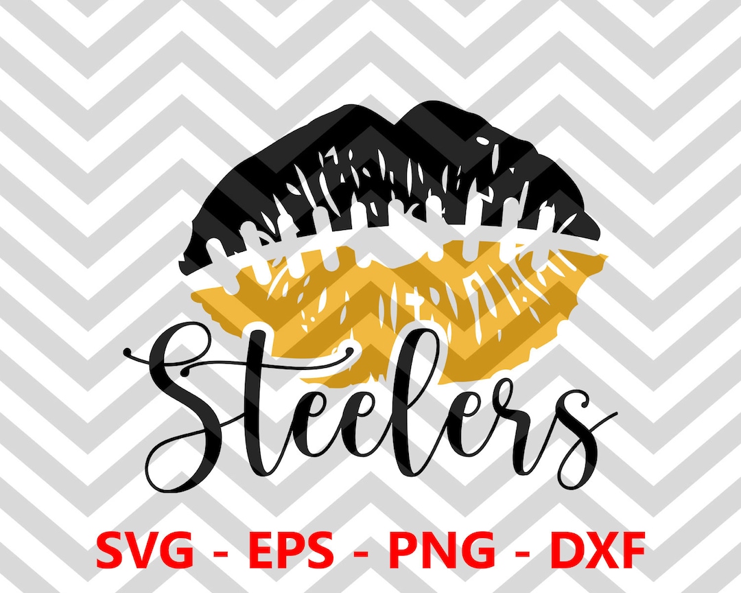 Steelers Lips Svg, Steelers Svg, Steelers Png, Steelers Clipart ...