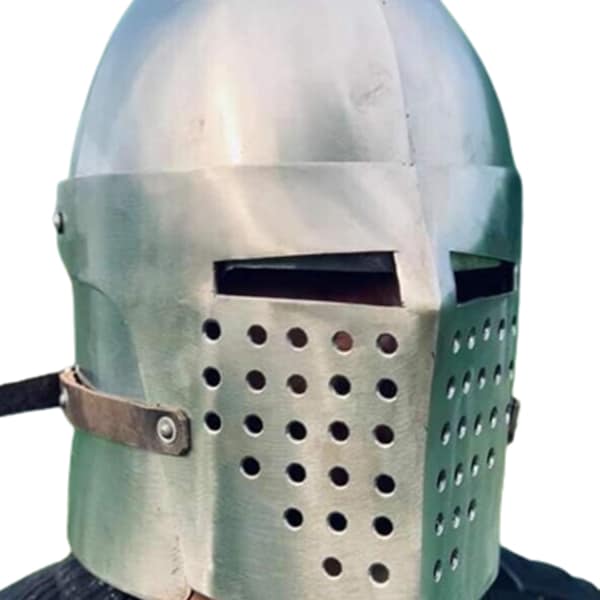 Visored Bascinet Helmet - Etsy