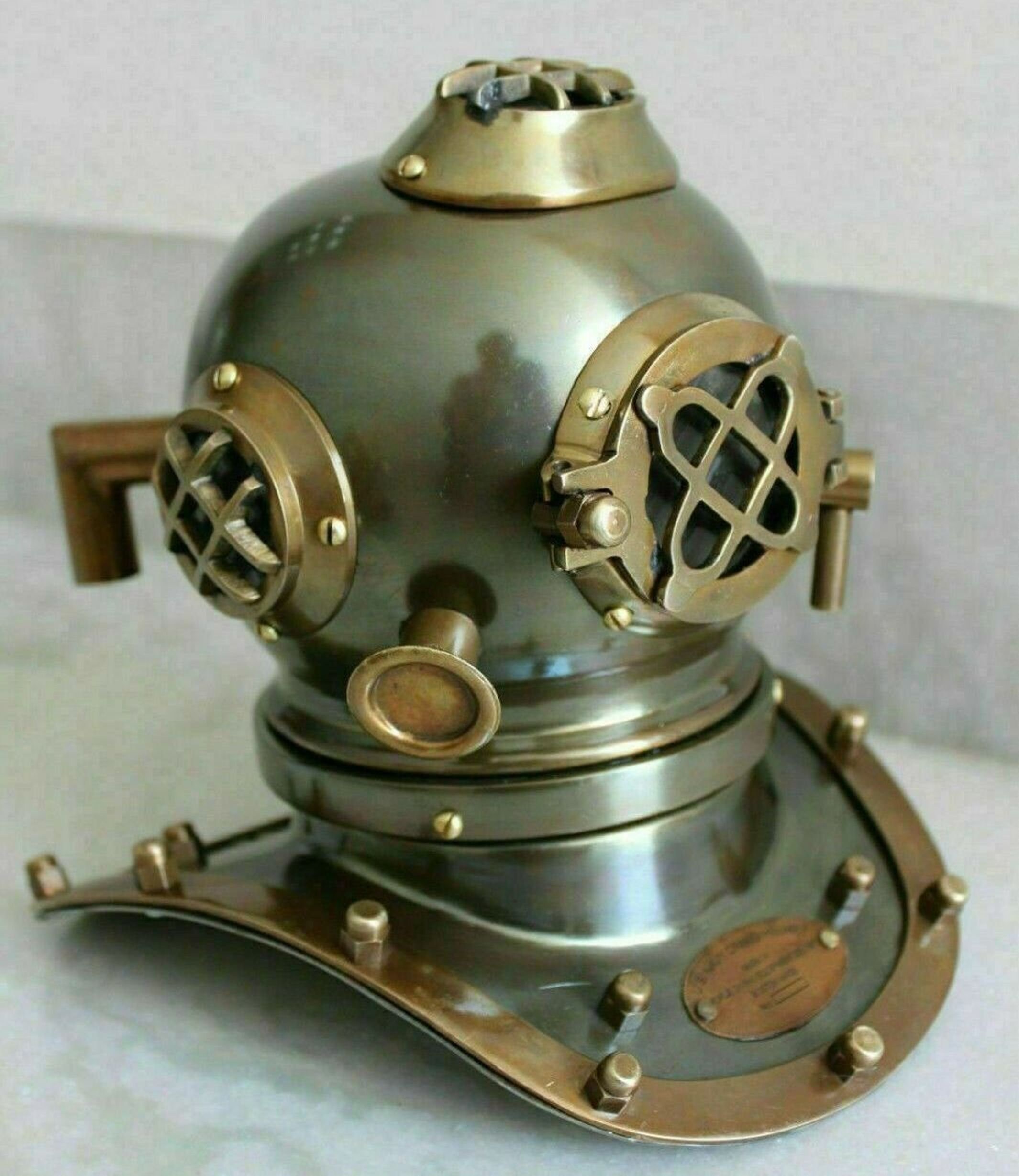 Diving Helmet Deep Sea Helmet Scuba US Navy Boston Helmet - Etsy