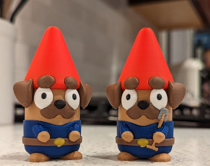 Gerald & Hecuba Gnome Figurines From Bluey TV Show - Etsy