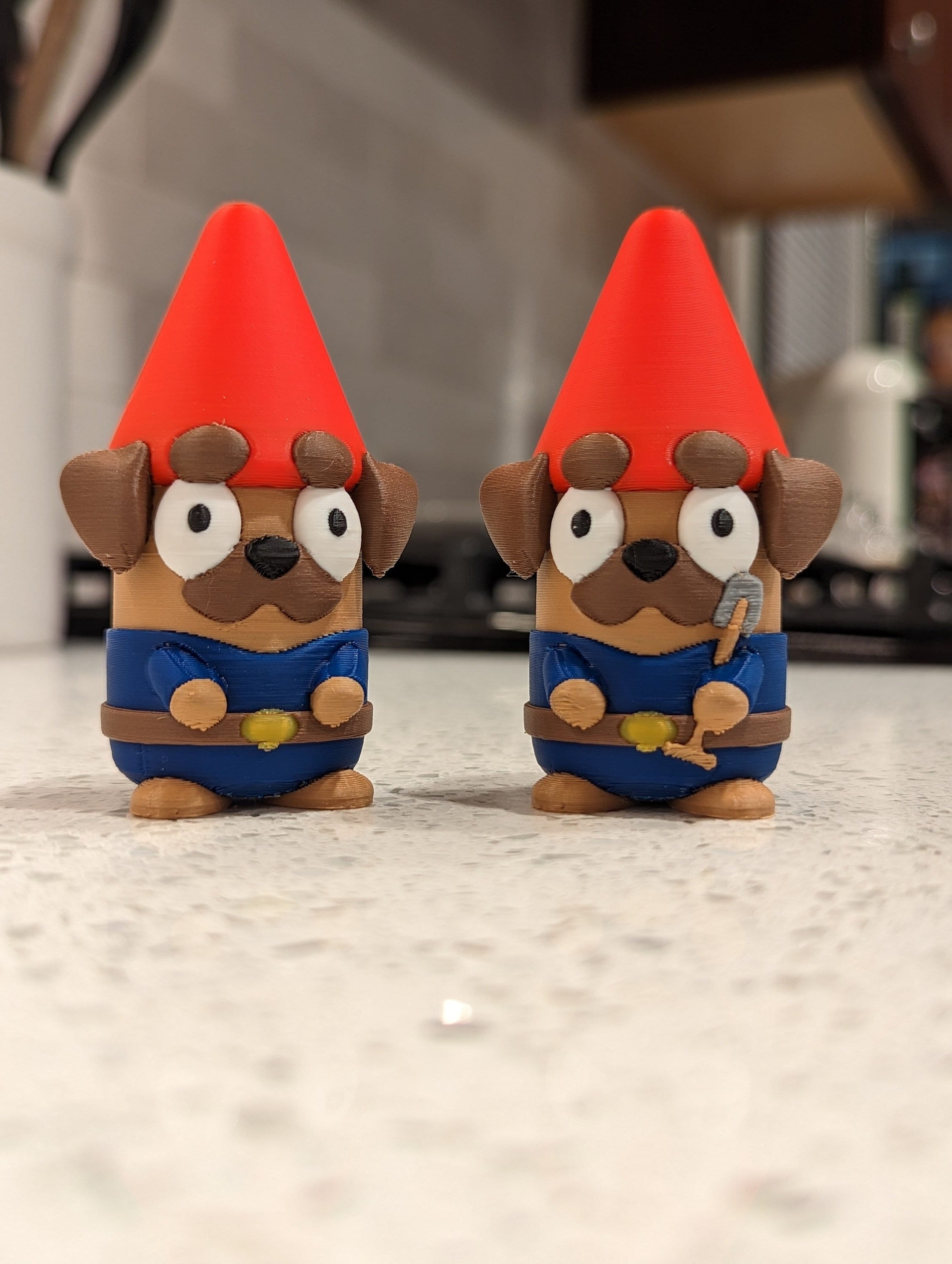 Gerald & Hecuba Gnome Figurines From Bluey TV Show - Etsy