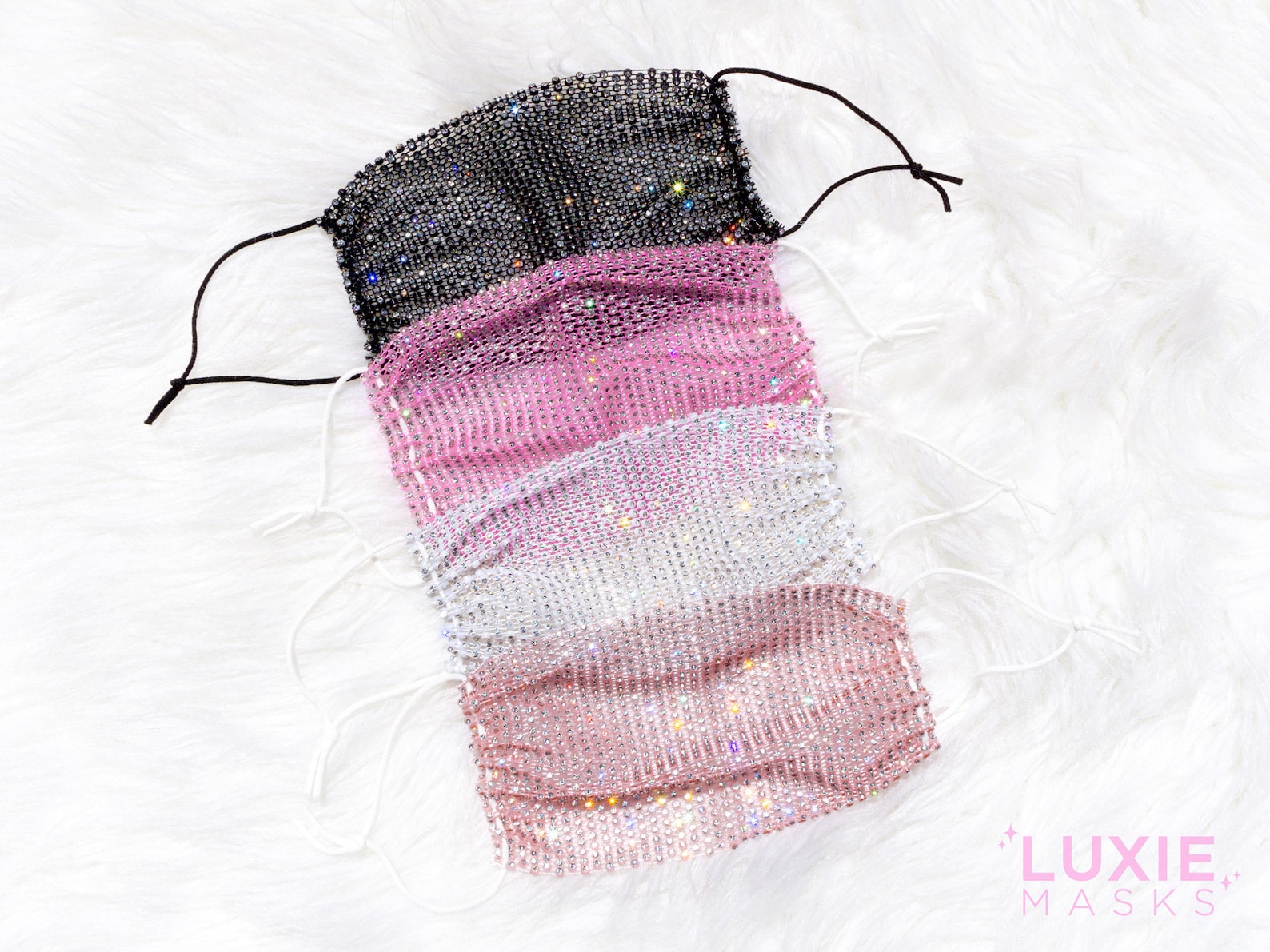 Crystal Face Mask Rhinestone Face Mask Bling Face Mask - Etsy