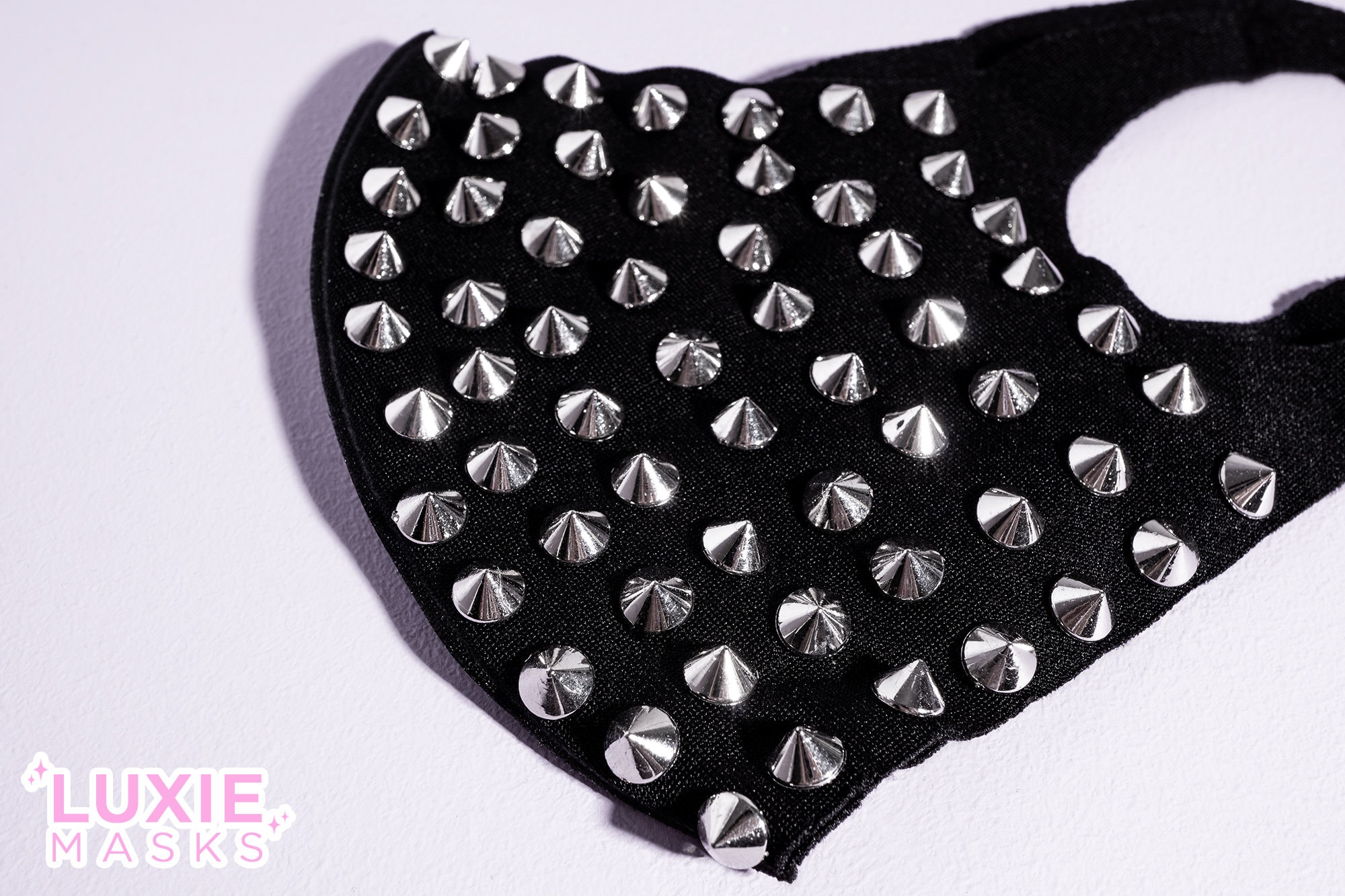 Studded Face Mask Spike Face Mask Made in the USA - Etsy Canada