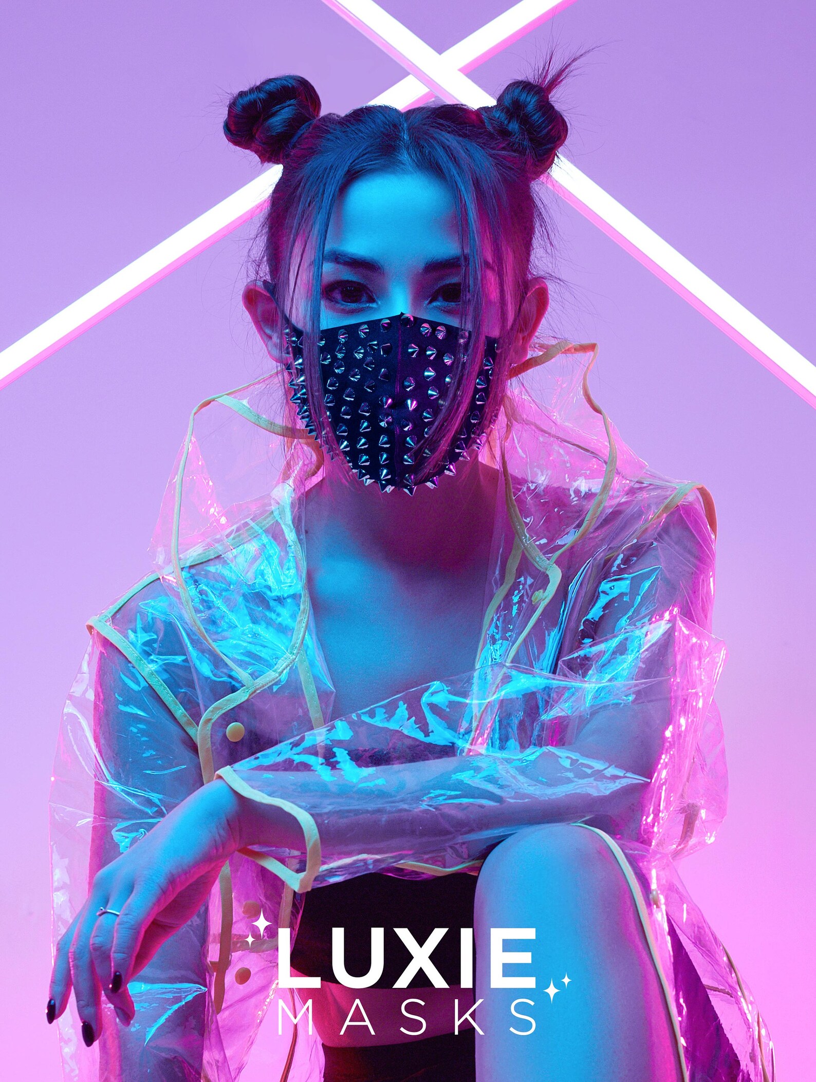 Studded Face Mask | Spike Face Mask | Made in the USA | Lightweight ...