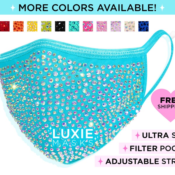 Holographic Face Mask - Etsy