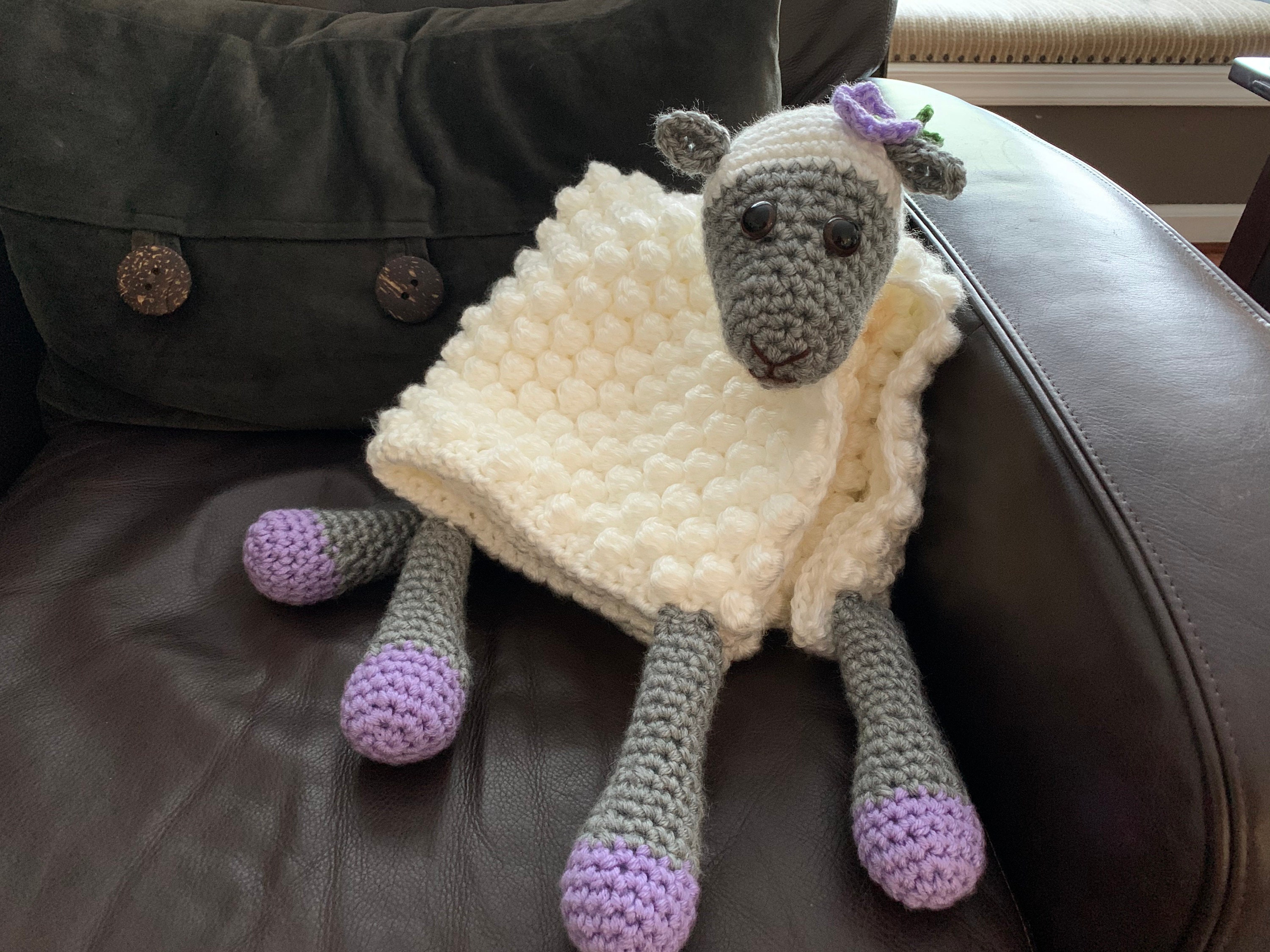 Cuddle & Play Lamb Baby Blanket Sheep Crib Blanket and Toy | Etsy