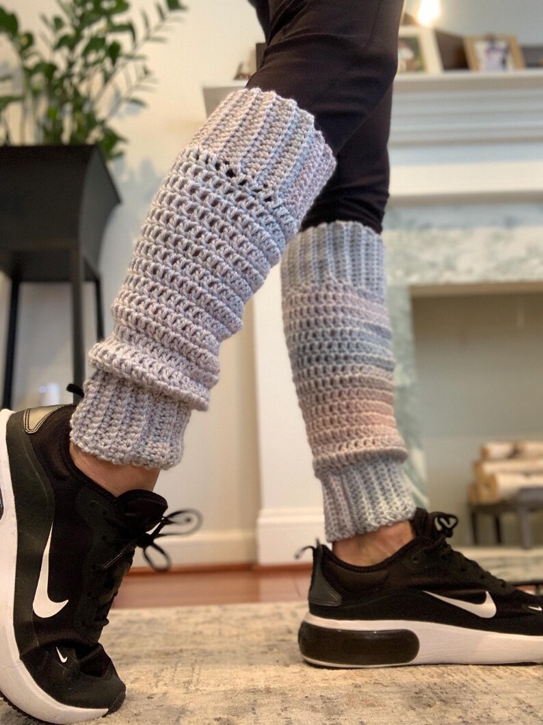 Leg Warmers - Handmade Crochet - Custom Colors Available! - Etsy