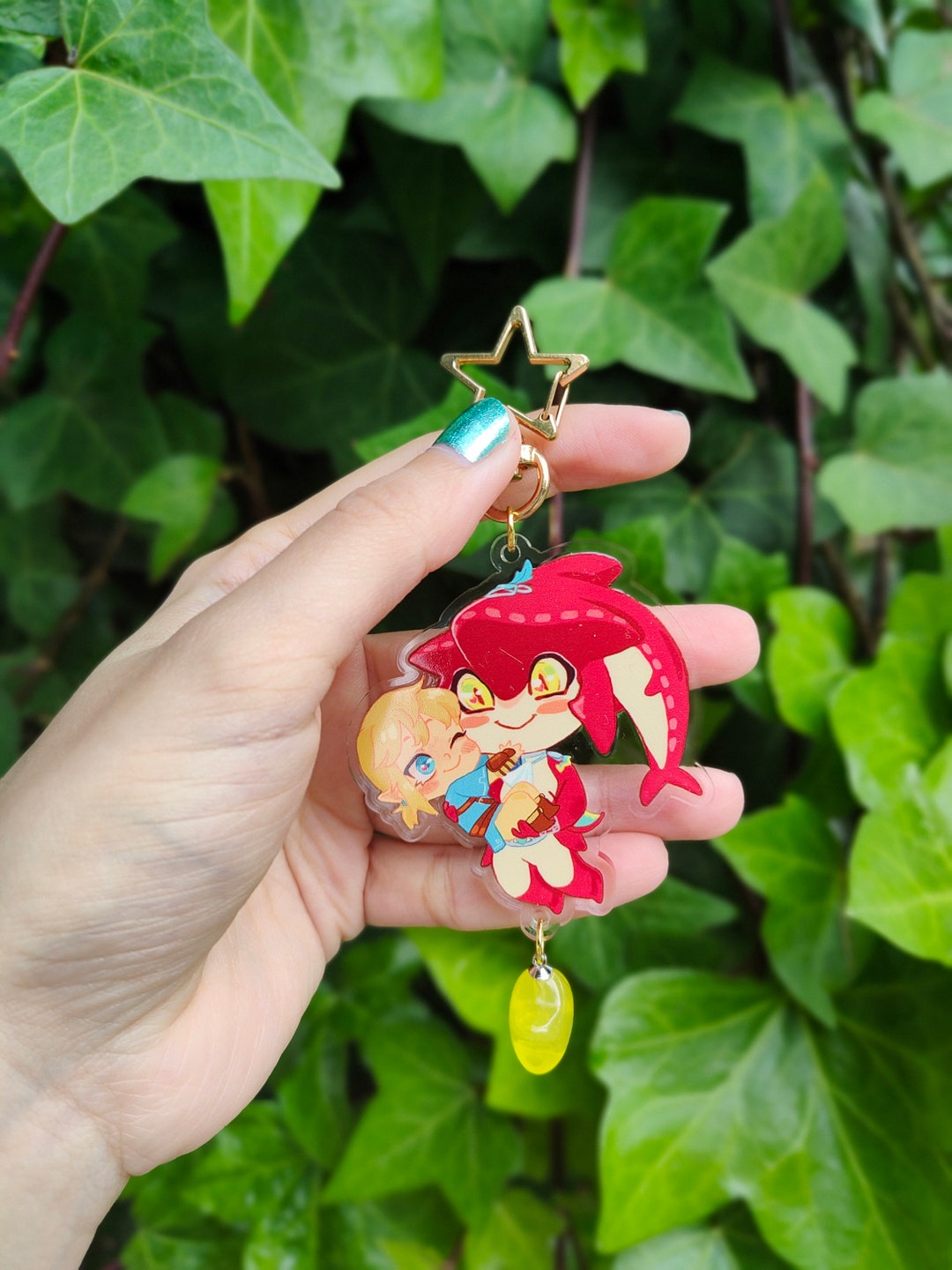 Acrylic Keychain Link X Sidon - Etsy