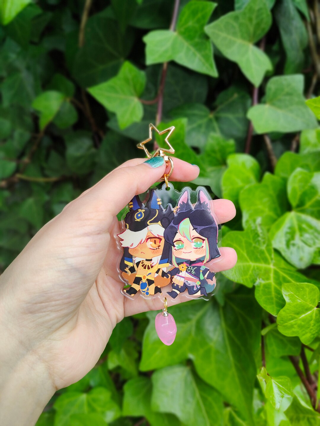 Acrylic Keychain Cyno X Tighnari Genshin Impact - Etsy