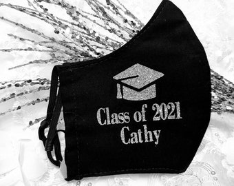 Graduation Face Mask | Etsy