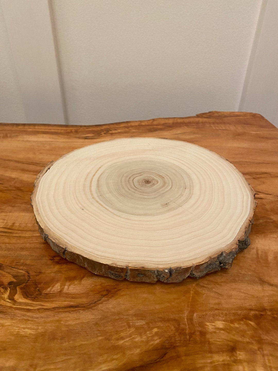 Live Edge Wooden Trivet, Coaster, Raised Trivet, Decoration, Candle ...