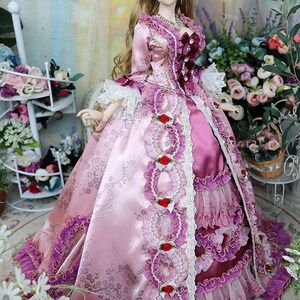 DD, Smartdoll, BJD Dress Set-european Classic Dress-cherry Blossom - Etsy