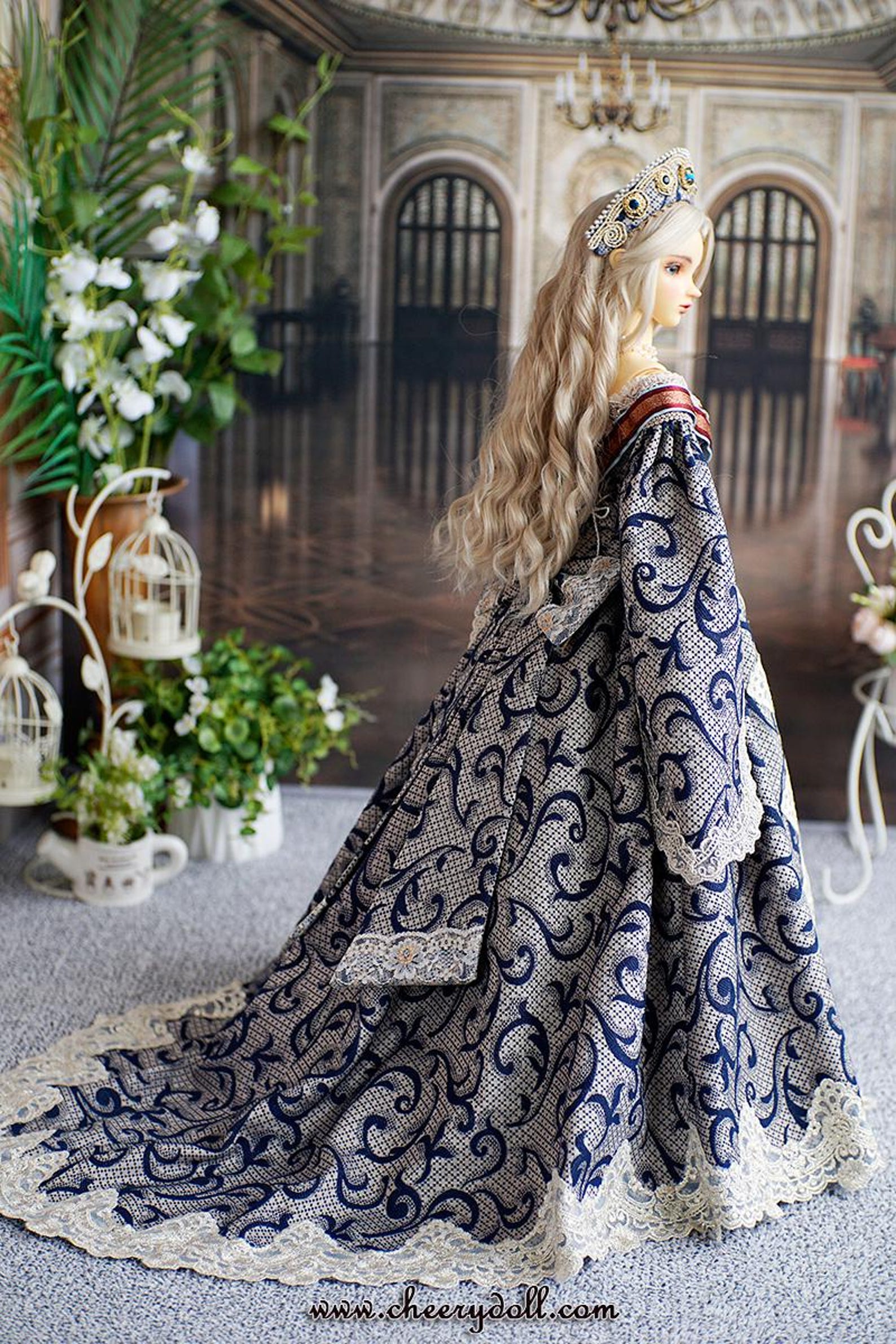 Smart Doll, DD, BJD Dress Set-european Classic Dress Set Queenly Grace ...