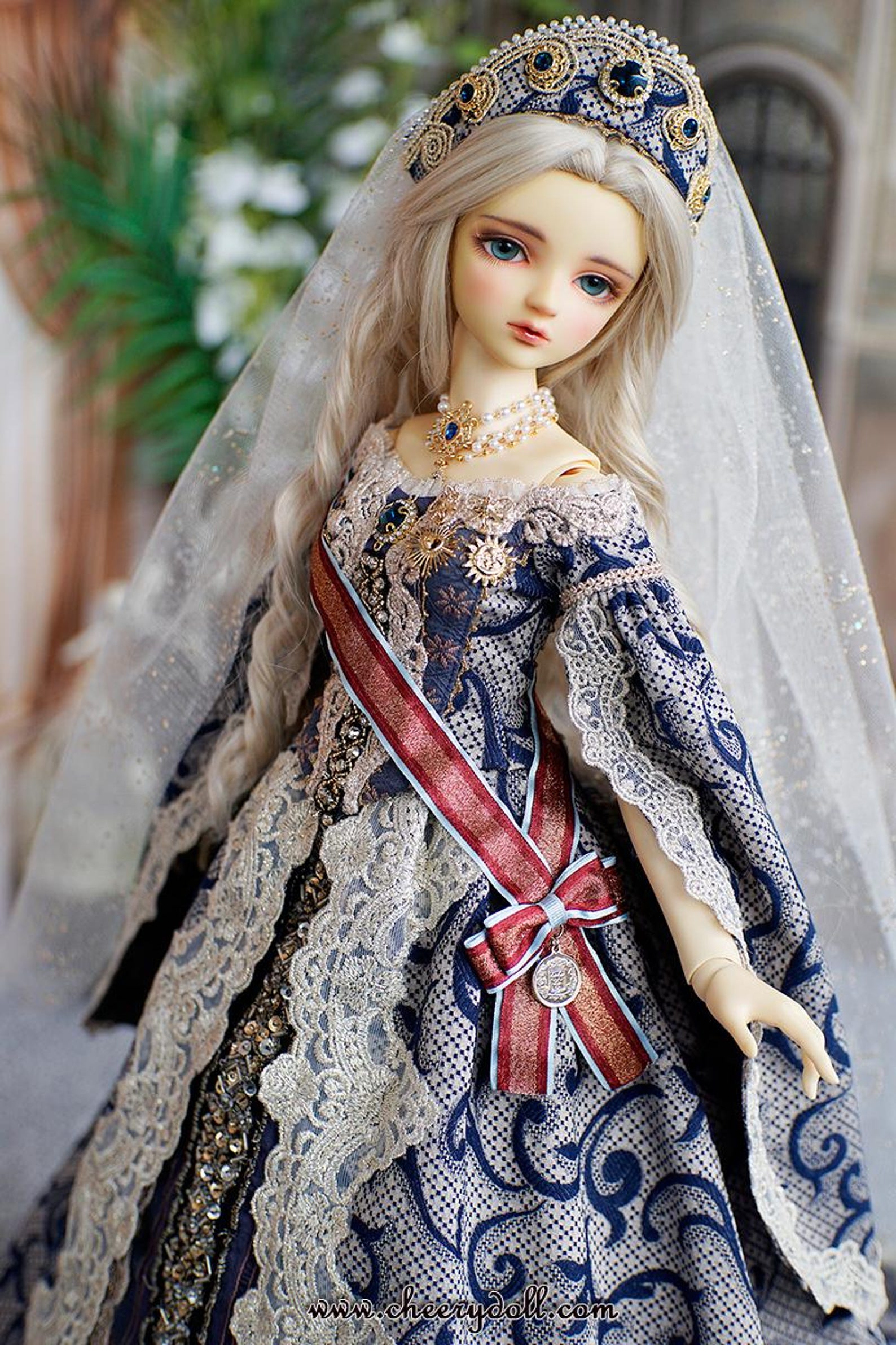 Smart Doll, DD, BJD Dress Set-european Classic Dress Set Queenly Grace ...