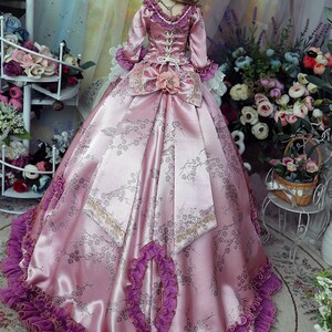 DD, Smartdoll, BJD Dress Set-european Classic Dress-cherry Blossom - Etsy