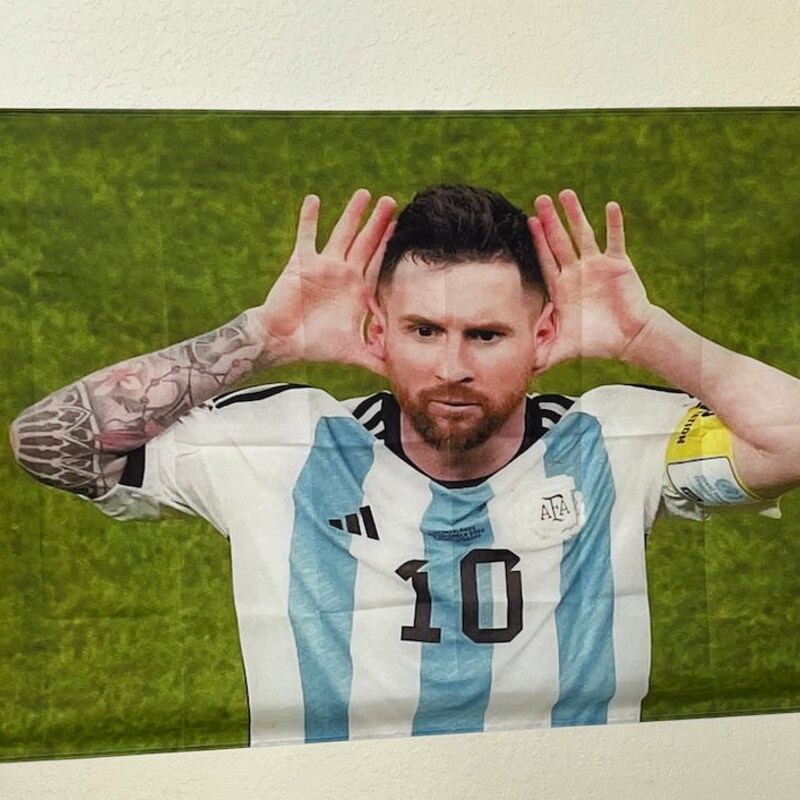 Messi Flag - Etsy