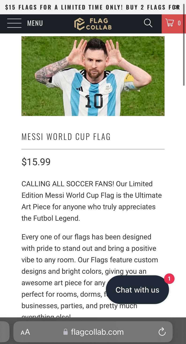 Leo Messi World Cup Flag Argentina Soccer - Etsy