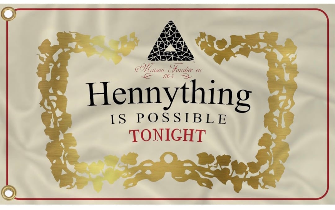 Hennything is Possible Flag - Etsy