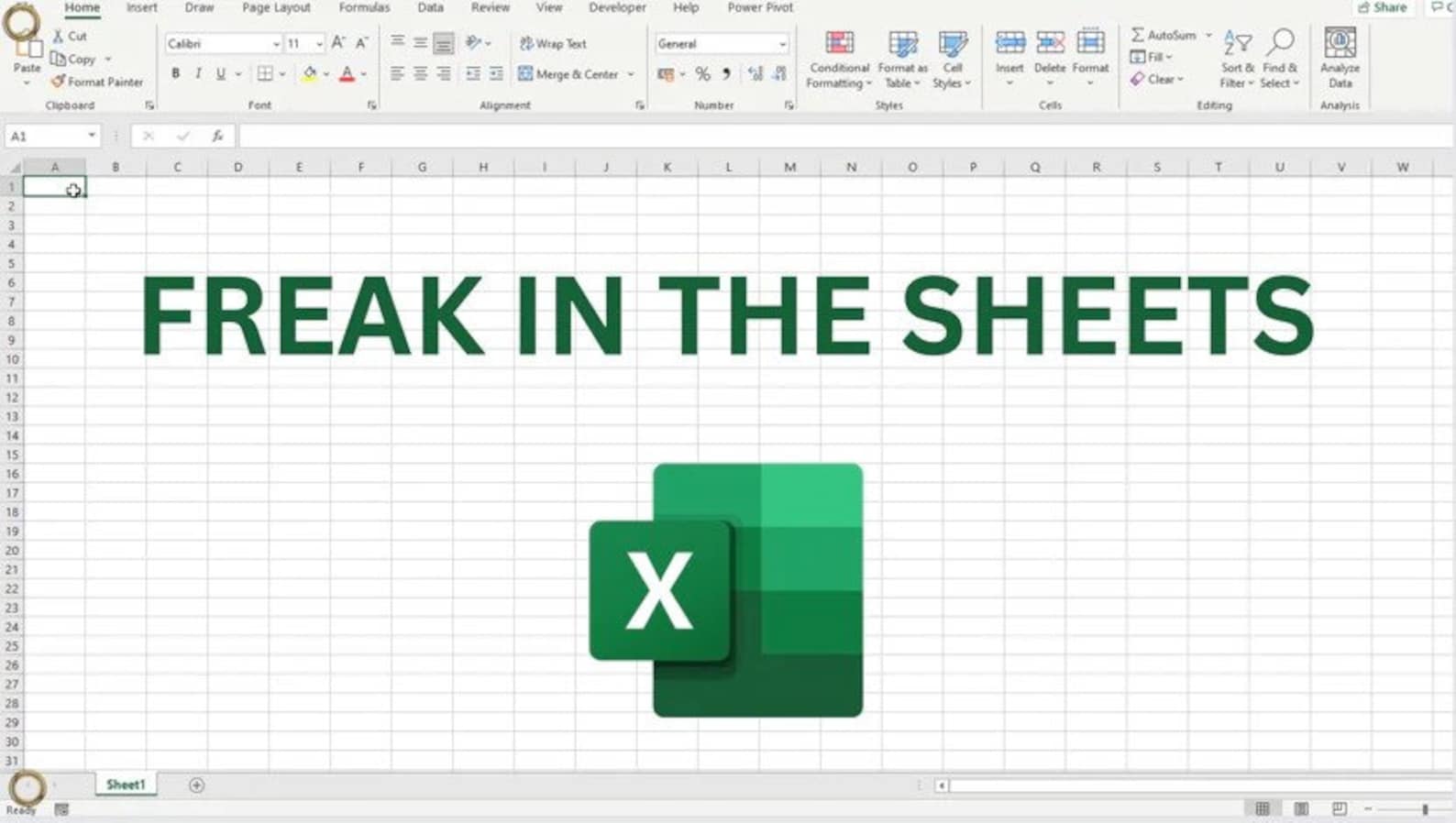 Freak in the Sheets Excel Flag - Etsy