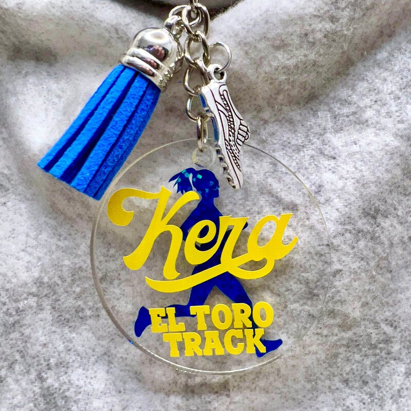 Running Keychain - Etsy