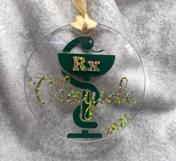 Ornament PHARMACIST Acrylic Personalized Christmas Gift - Etsy
