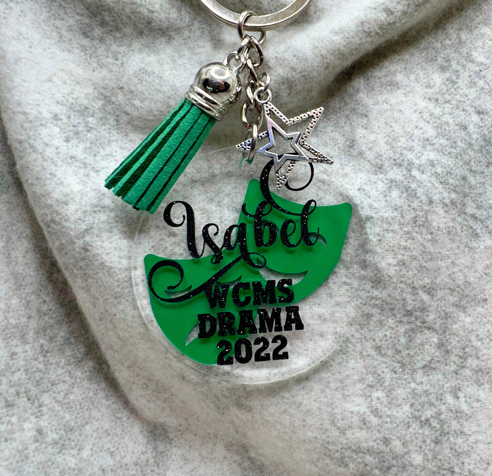 Keychain THEATER Acrylic Personalized Drama Musical - Etsy