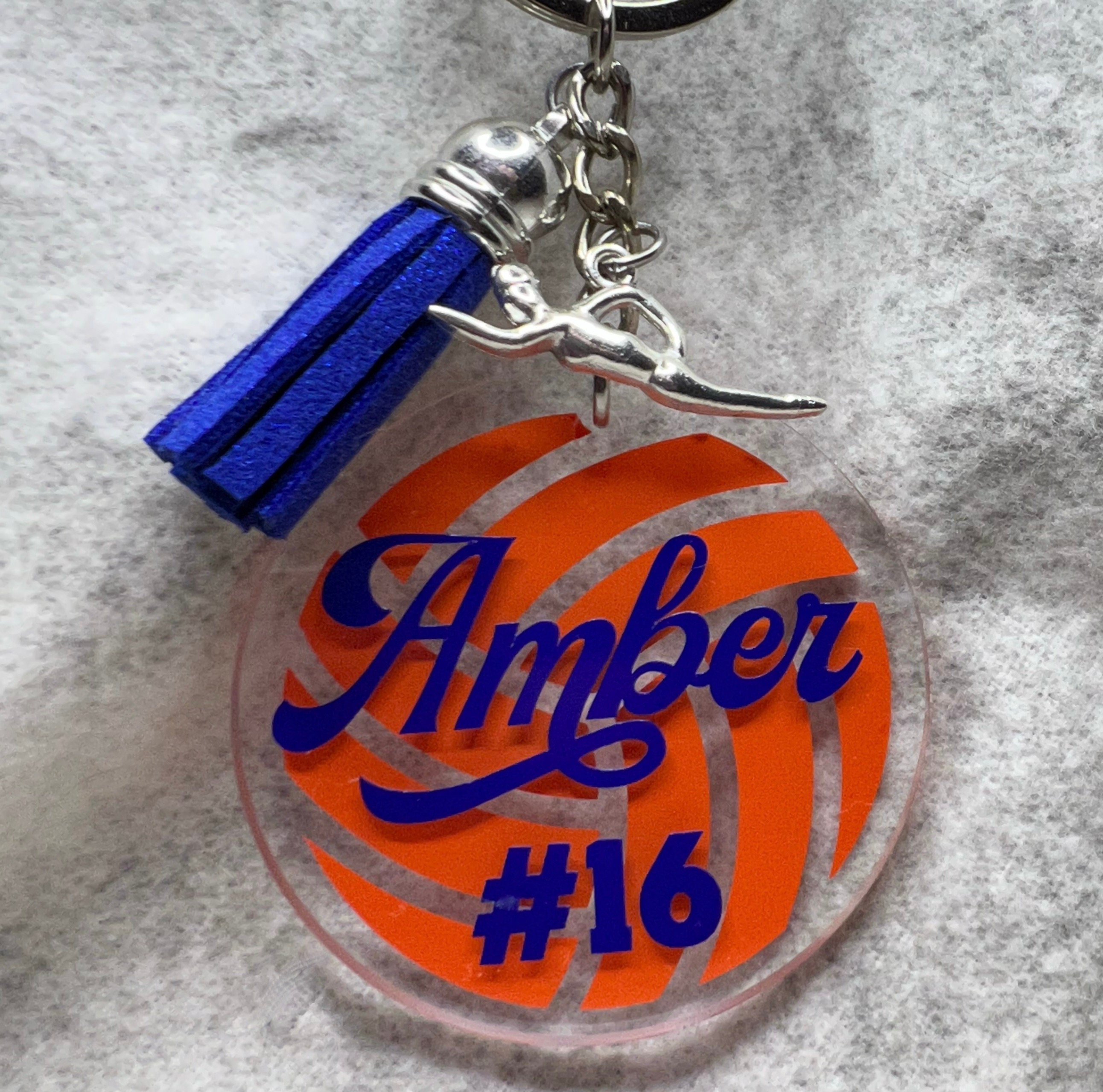 Keychain, WATER POLO 2" Acrylic Personalized, Water Polo Gift, Water ...