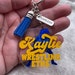 Keychain WRESTLING Acrylic Personalized Wrestling Gift - Etsy