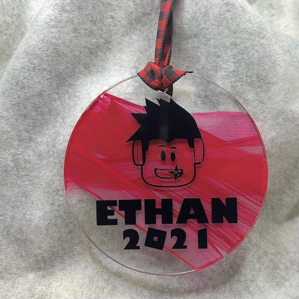 Roblox Christmas Ornament - Etsy