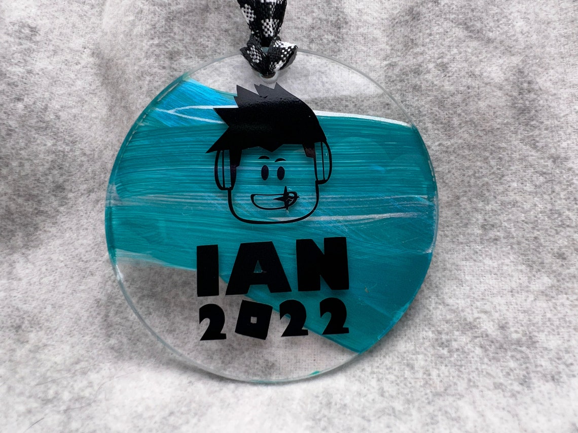 Ornament ROBLOX Personalized Name Christmas Gift Boy - Etsy
