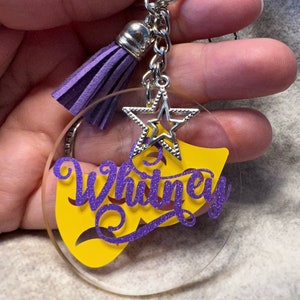 Keychain, THEATER Acrylic Personalized, Drama, Musical Theater, Play ...