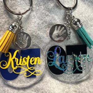 Keychain, Occupational Therapist Acrylic Personalized, OT Gift, OT Team ...