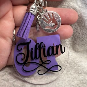 Keychain, Occupational Therapist Acrylic Personalized, OT Gift, OT Team ...