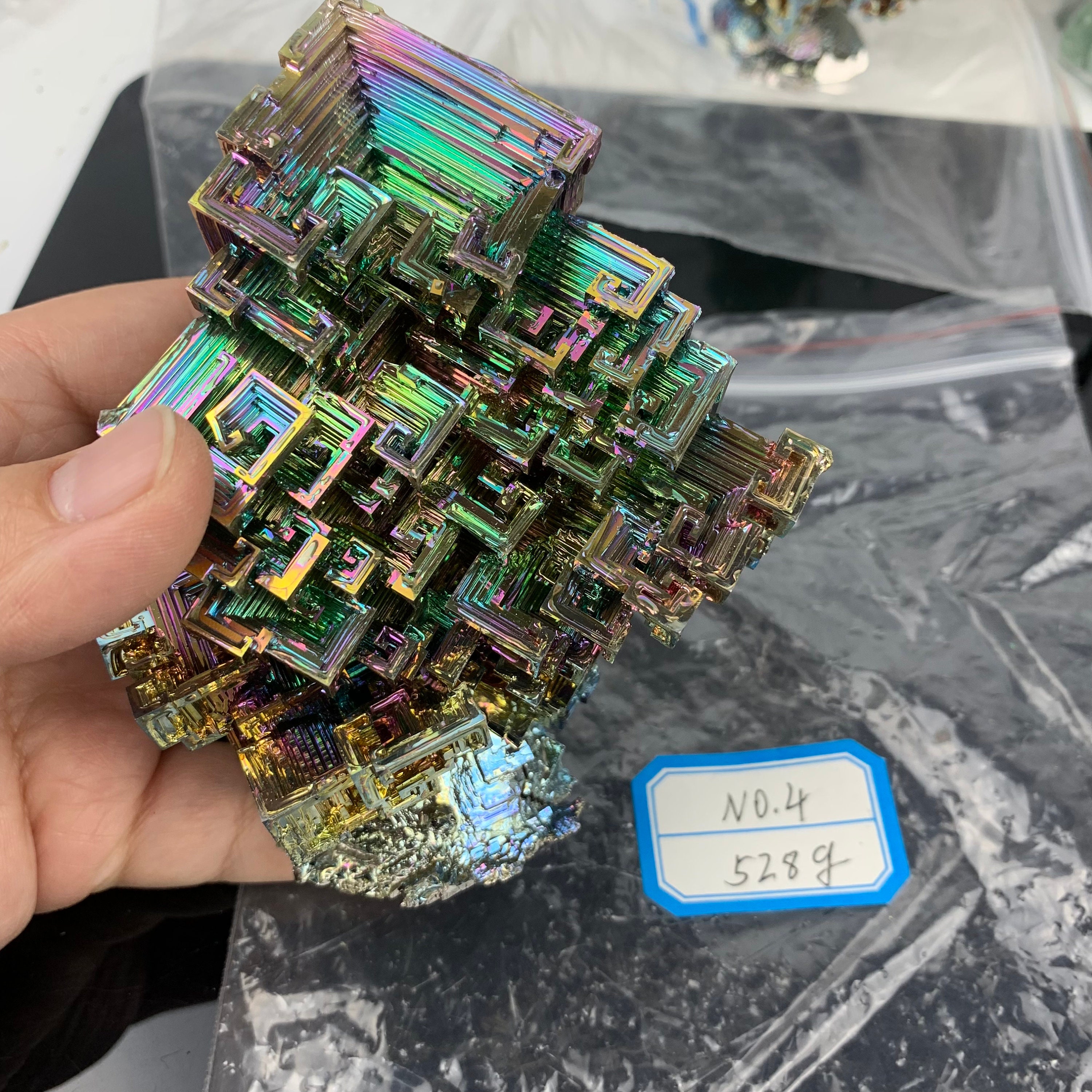 Breaking Visual Boundaries - Exquisite Bismuth Crystal Decoration for ...