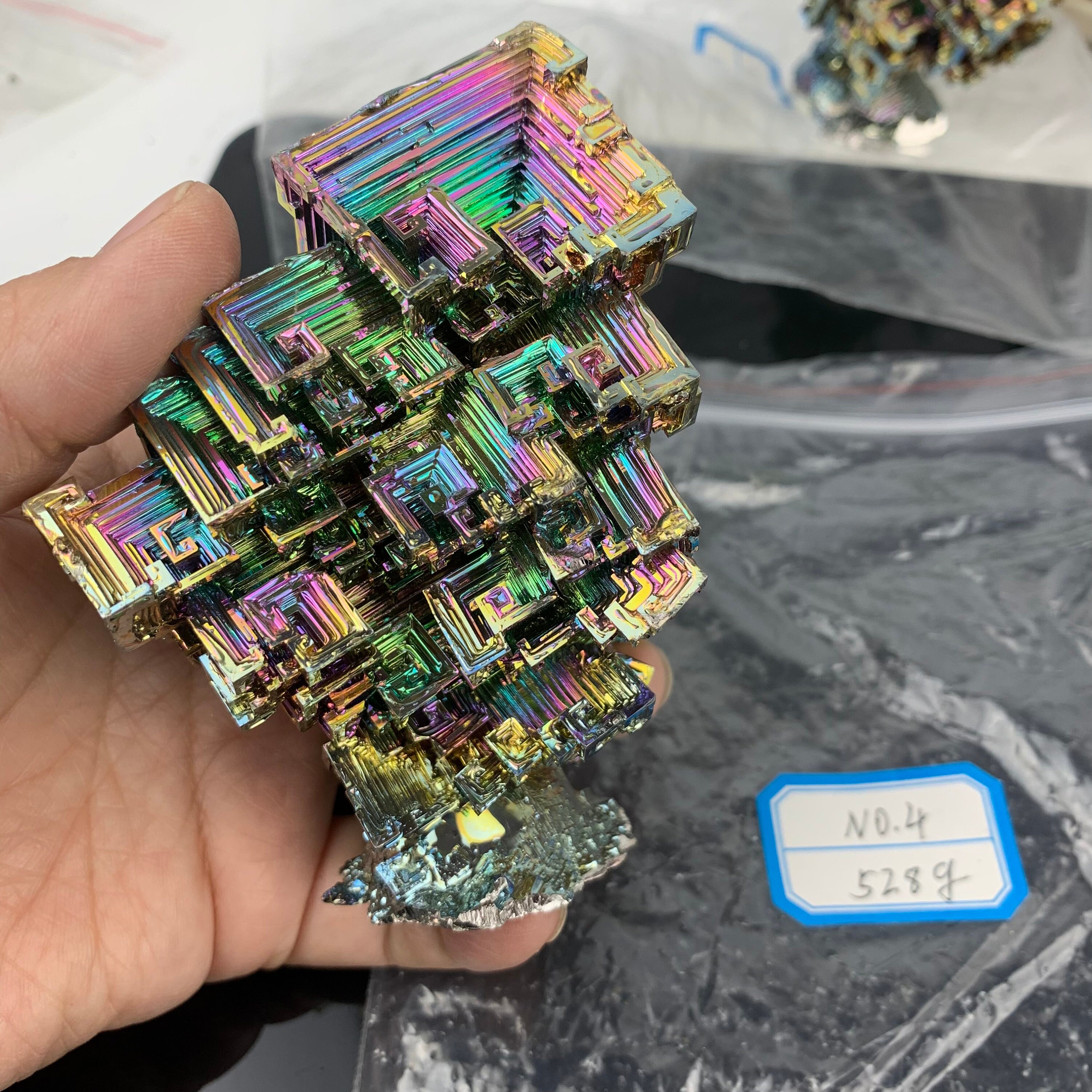 Breaking Visual Boundaries - Exquisite Bismuth Crystal Decoration for ...
