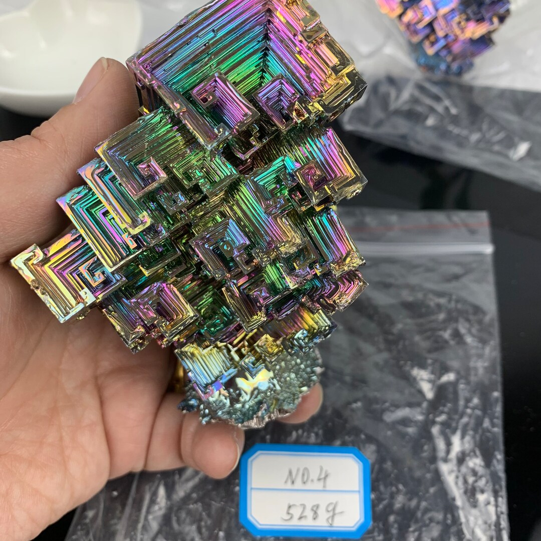 Breaking Visual Boundaries - Exquisite Bismuth Crystal Decoration for ...