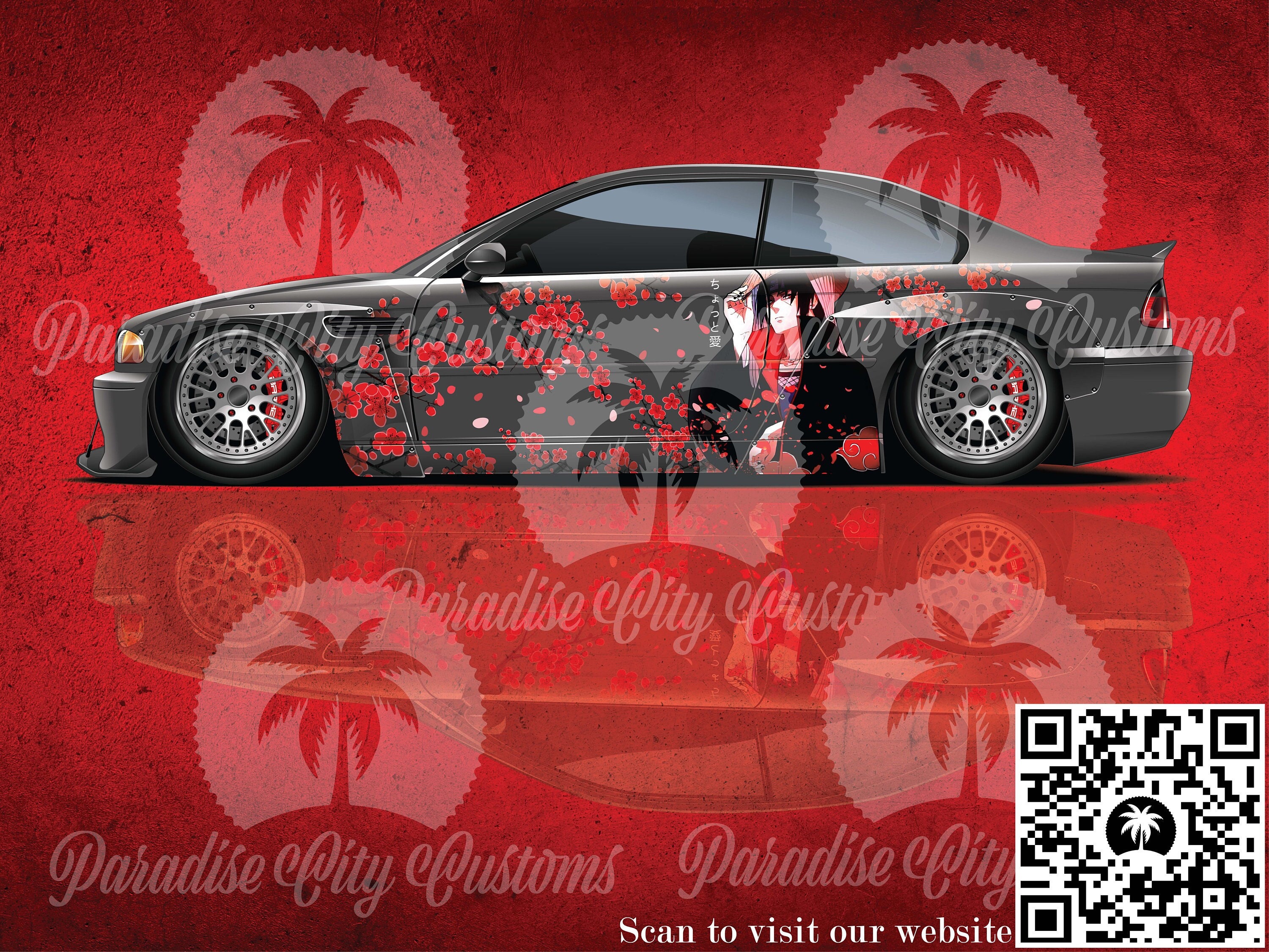 Anime Character Car Livery Universal Size Japanese Theme - Etsy
