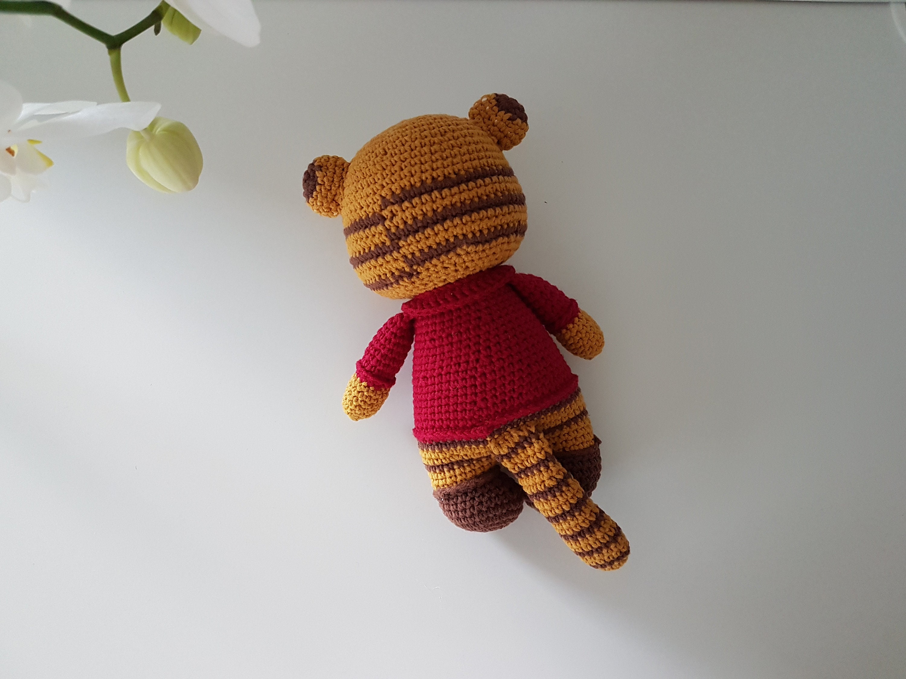 Cute Cuddle Tiger, Crochet Tiger, Amigurumi Tiger, Soft Toy, Gift for ...