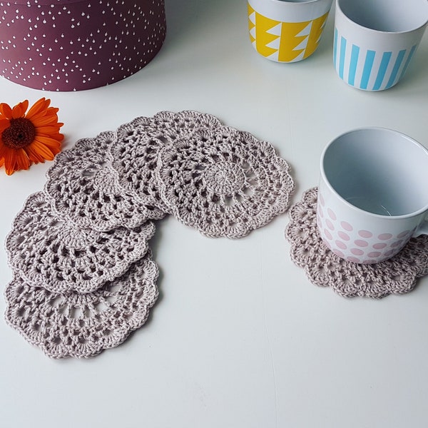 Lace Coaster - Etsy