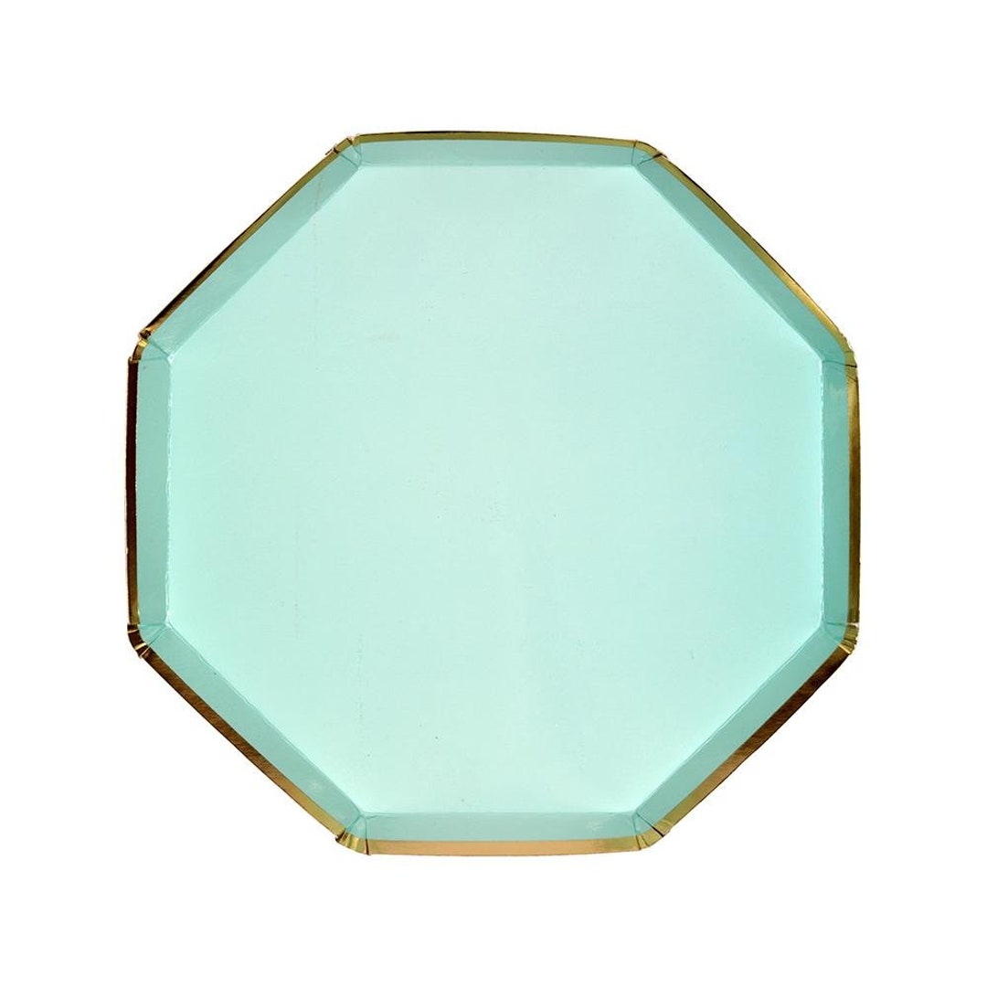 Mint & Gold Small Plate - Etsy