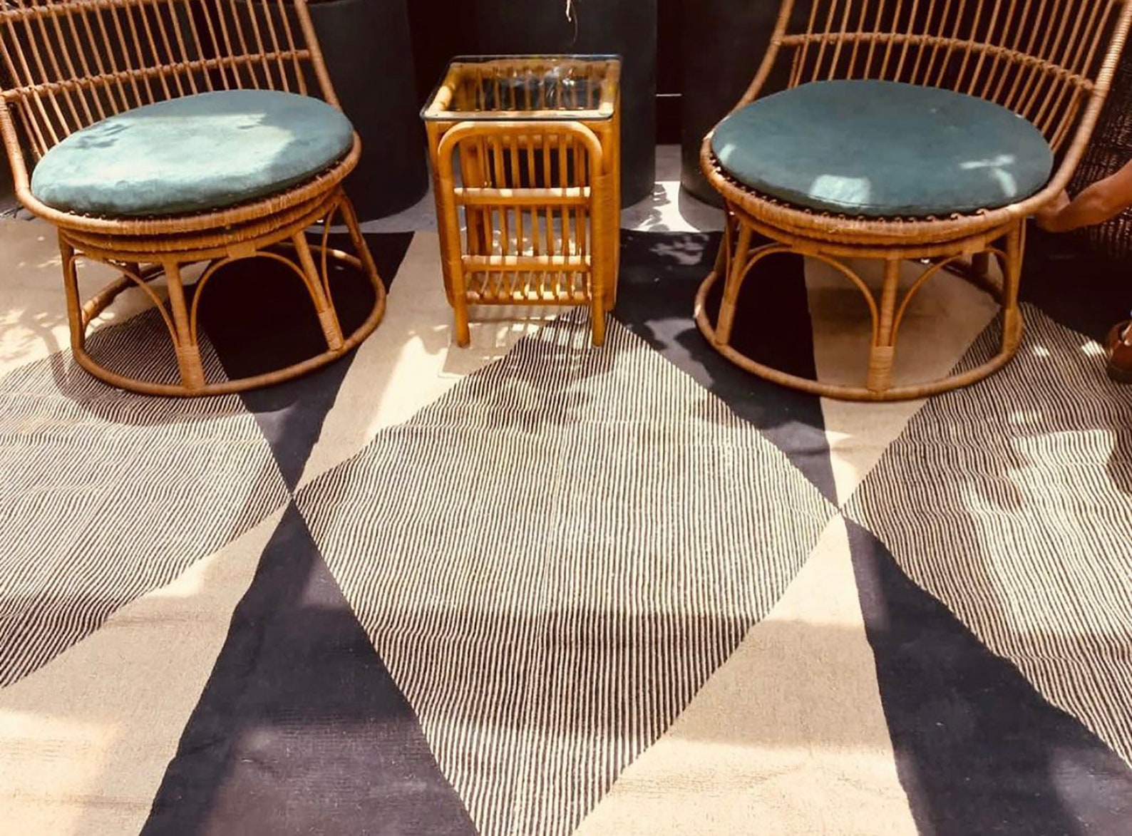 POTOSÍ Rug/geometric Pattern Handwoven Rug / Made With Merino - Etsy