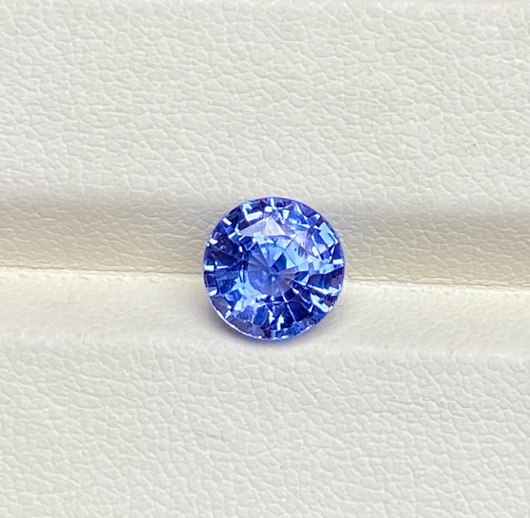 Natural Blue Sapphire Ring - 2.28 Carats Royal Blue Gemstone, Eye Clean ...