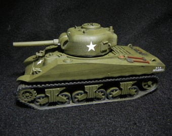 Toys & Games WW2 USA M4 Sherman Tank 28mm15mm Miniature Miniature Toys ...