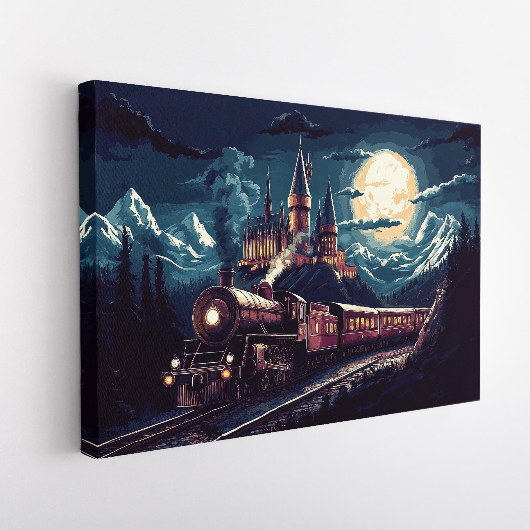Wizard Castle Canvas Print, Wizard Castle Painting, Wizard Express ...
