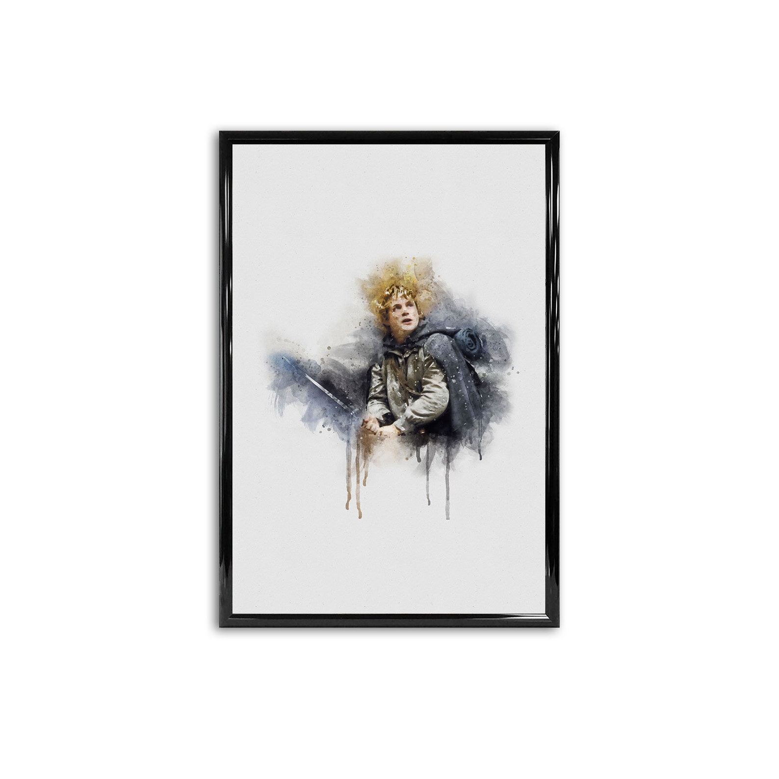 Samwise Gamgee Watercolor Printable Samwise Art Print LOTR | Etsy
