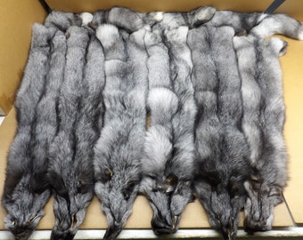 White Arctic Fox Pelt - Etsy